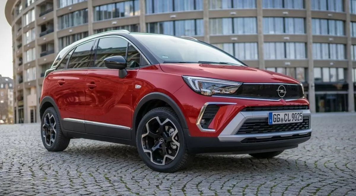 Opel tuwuh ing Rusia: ramma bakal nyaring kanthi kompak parkarter Crossland 20731_1