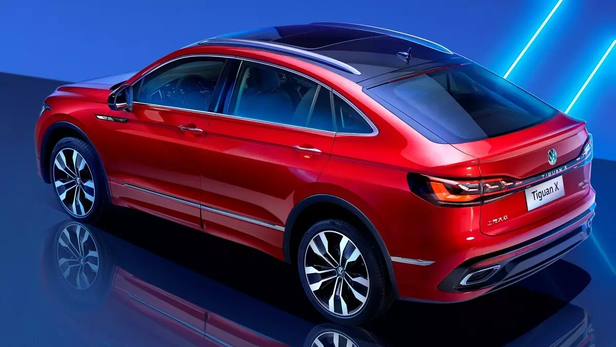 Volkswagen tiguan x: Foto resmi saka Cina sabanjure 