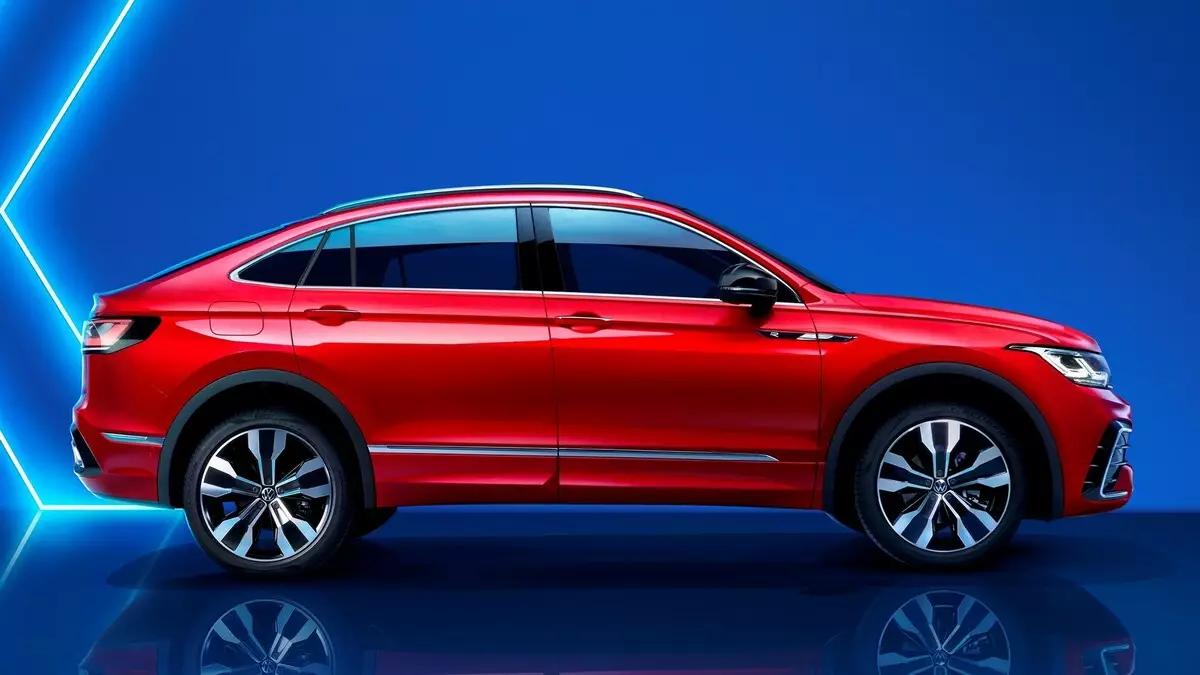 Volkswagen tiguan x: Foto resmi saka Cina sabanjure 