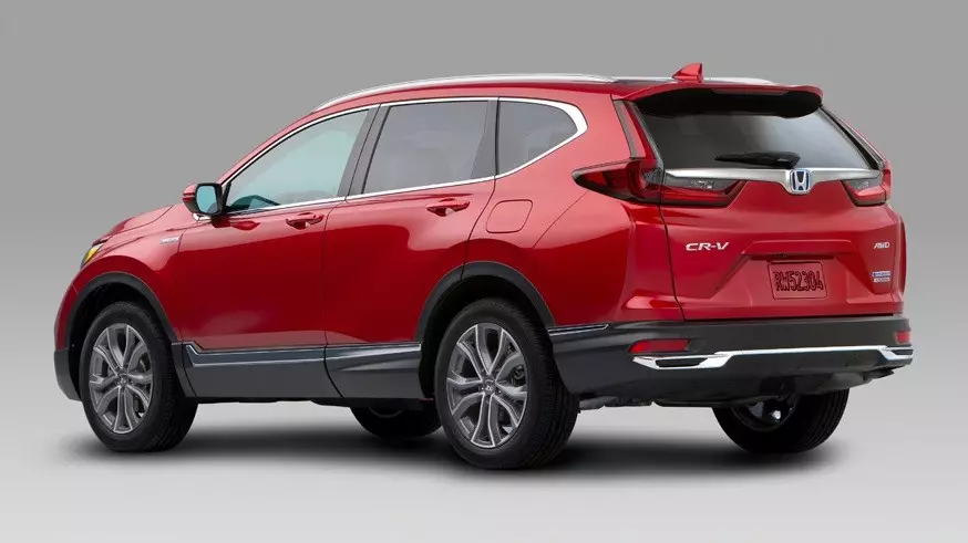 Honda CR-V-V-2020: يۇقىرى ئاۋاز چىقىرىش ۋە ماتورلۇق gamut نى يېڭىلاش 20881_2