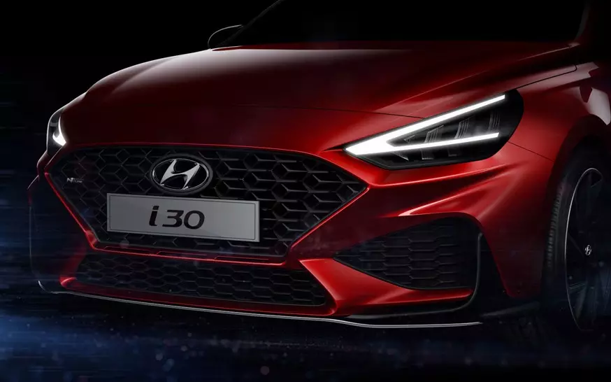 Uppfært HYUNDAI I30 N LINE: Nú vagninn. Frumsýning í mars 20943_1