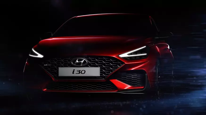 Nuashonraithe Hyundai I30 N Líne: Anois an vaigín. Taibhiú i mí an Mhárta 20943_2