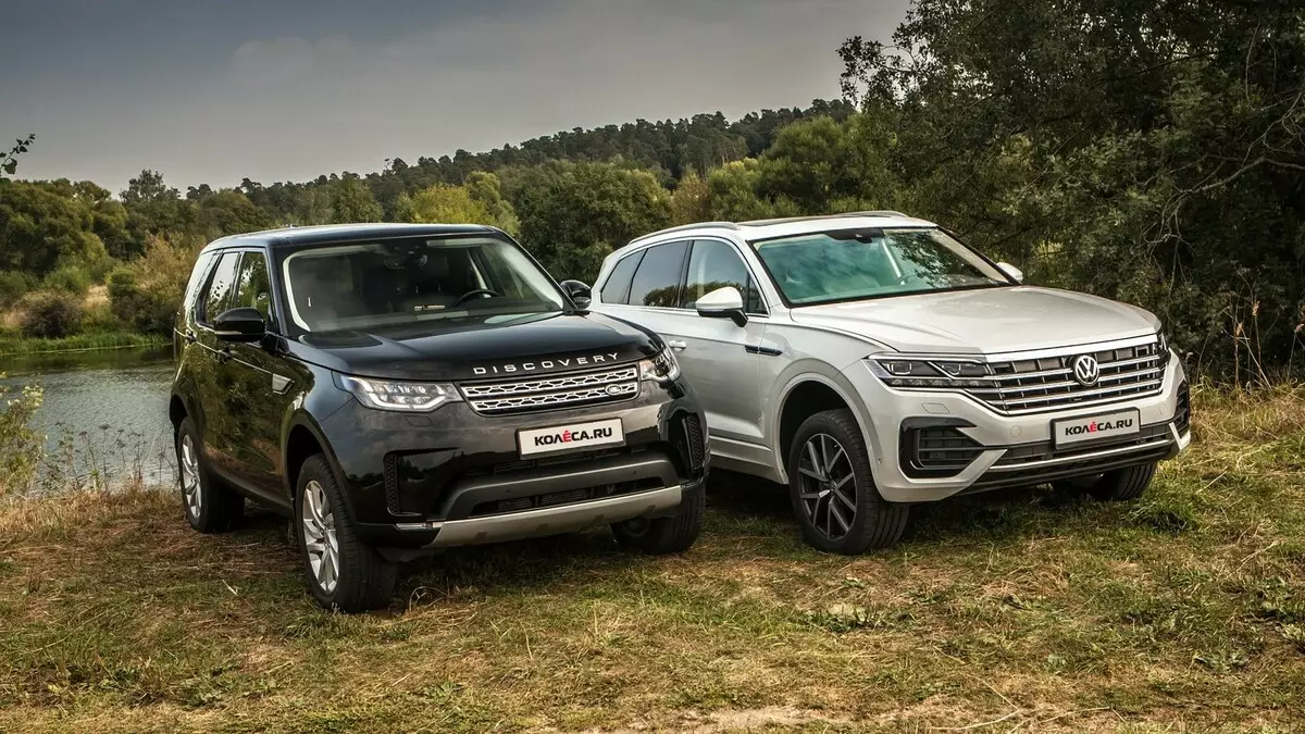 Volkswagen Touareg Land Rover Discover (3)