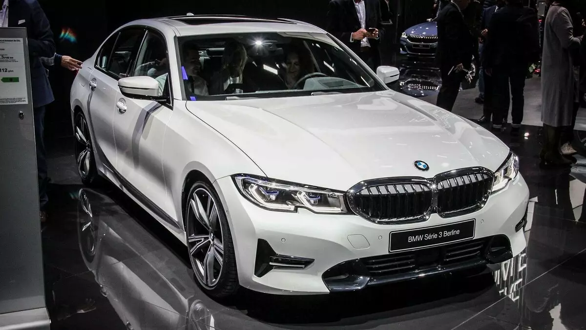 BMW 3 цуврал цагаан урд (3)