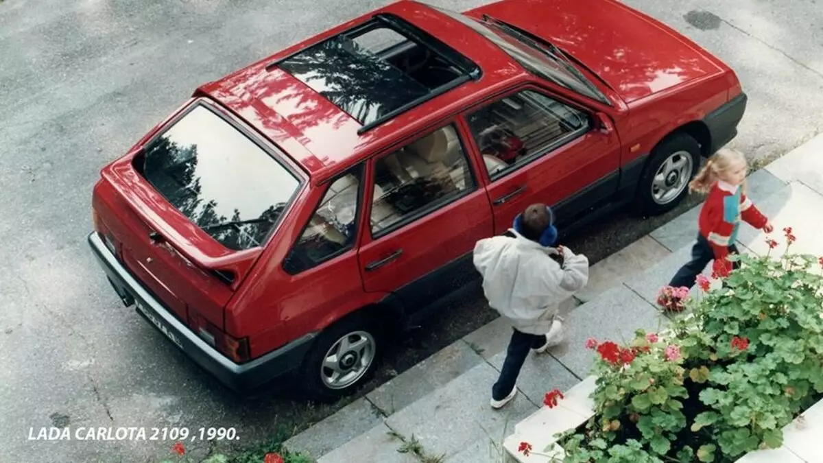 Kuva kuri Lada Natazi na Hamani na Lorinse: Ukuntu Vaz-2110 uwashushanyije yabaye inyenyeri yo guhuza i Burayi 21093_16