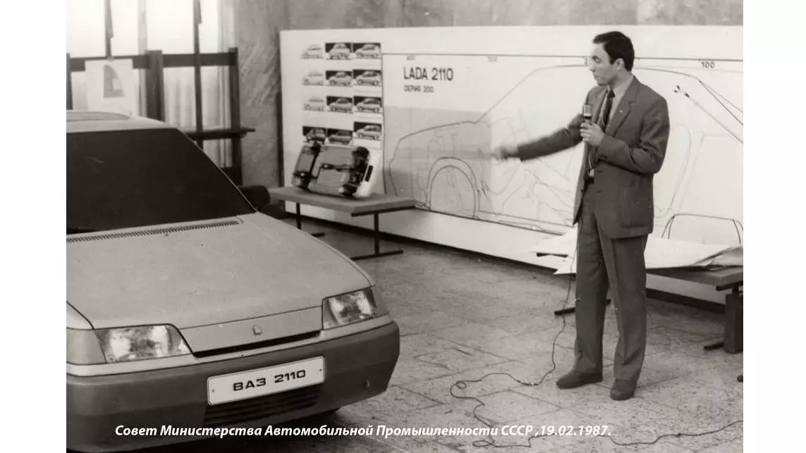 Plastilin, Porsche und Pre-Passat: Wie erstellt Design VAZ-2110 21094_13