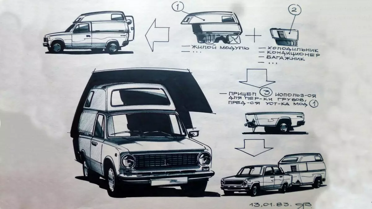 Plasticine, Porsche és Pre-Passat: Hogyan készített Design Vaz-2110 21094_3