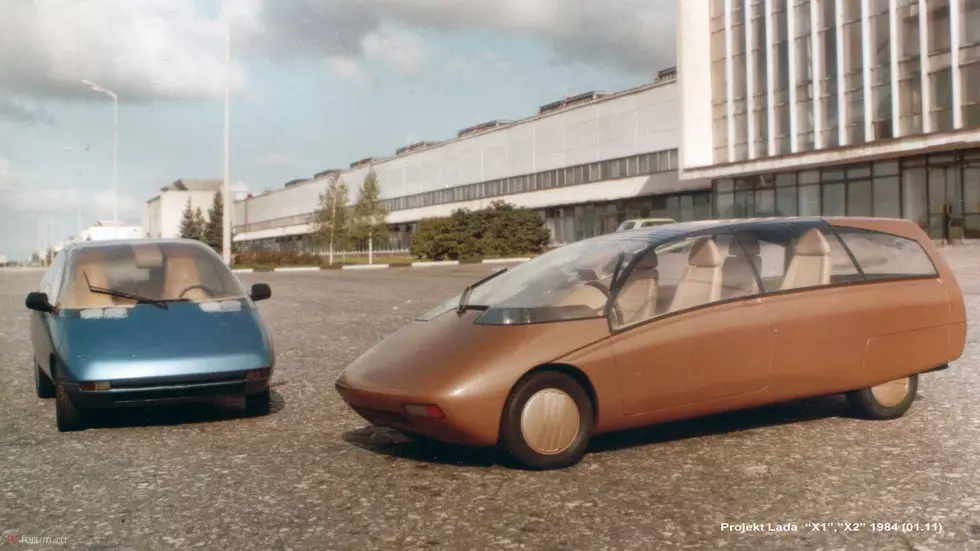 Plasticine, Porsche en Pre-Passat: hoe gemaakt ontwerp VAZ-2110 21094_40