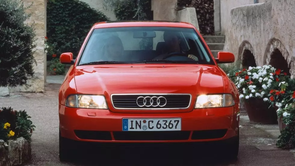 Op de foto: Audi A4 '1994-97