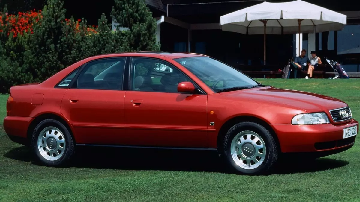 Op de foto: Audi A4 '1994-97