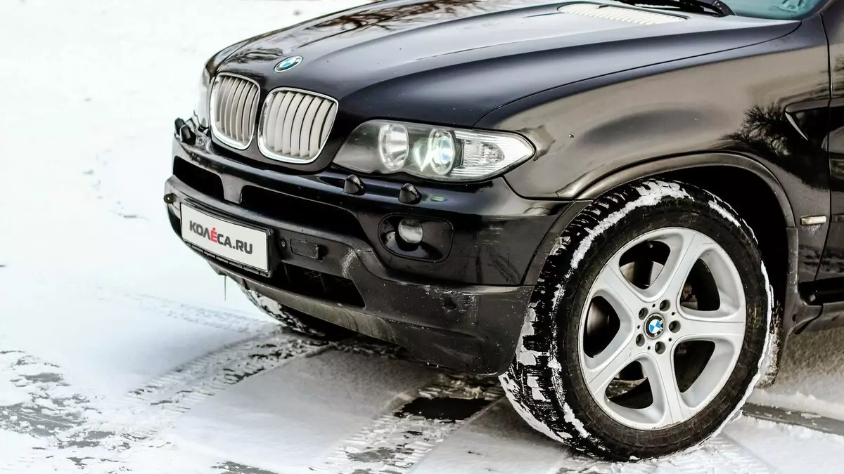 BMW X5 E53 బ్లాక్ ఫ్రంట్