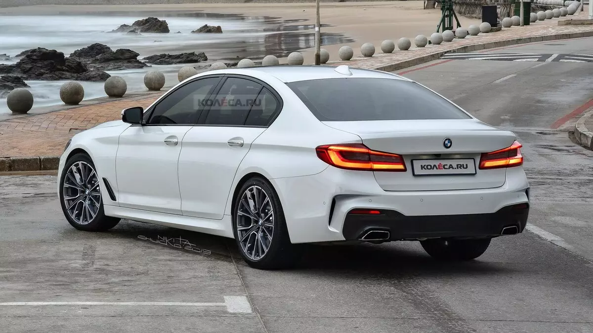 යාවත්කාලීන කරන ලද BMW 5 G30 ශ්රේණි 21318_2