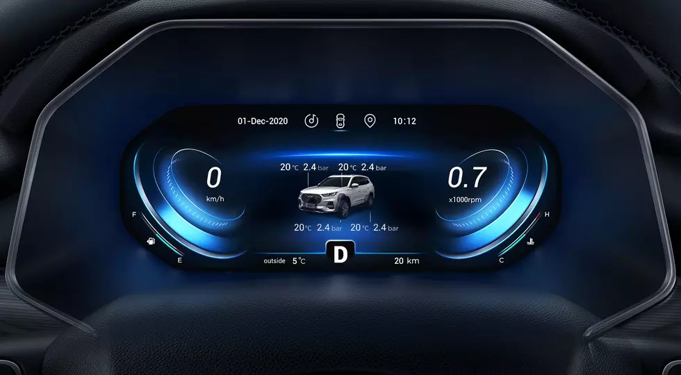 奇瑞Tiggo 8 Pro从俄罗斯开始：两个发动机，竞争对手宣布Sorento和Tiguan 21407_11