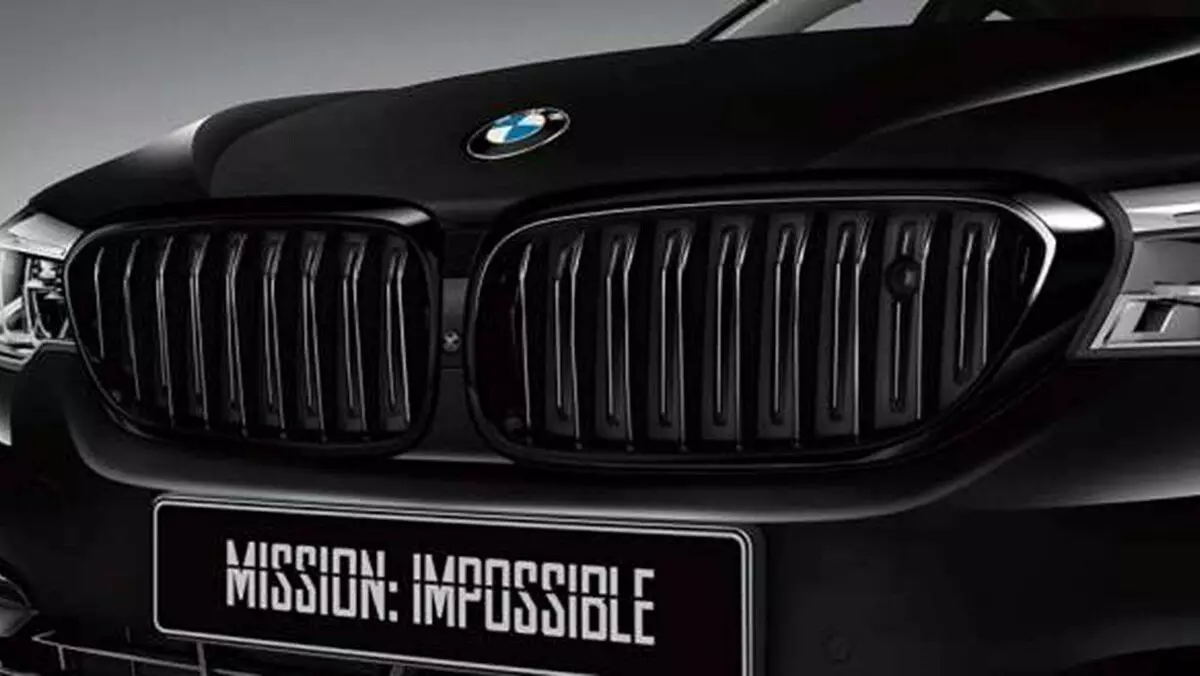 BMW bereid 5 series ter ere van de film 