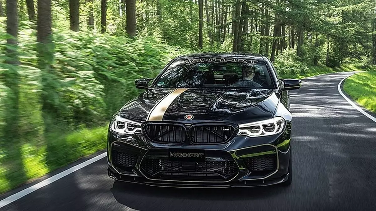 مانارت 713 - كۈچلۈك BMW M5 نى قۇردى 21533_2