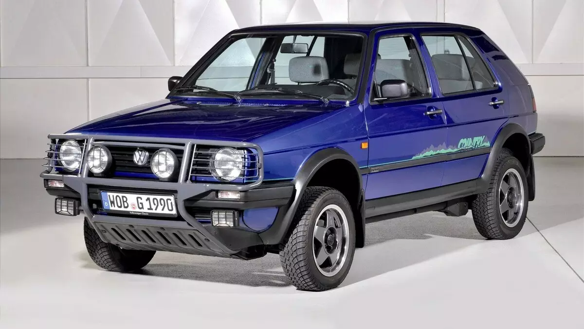 Na foto: Volkswagen Golf Country '1990-1991