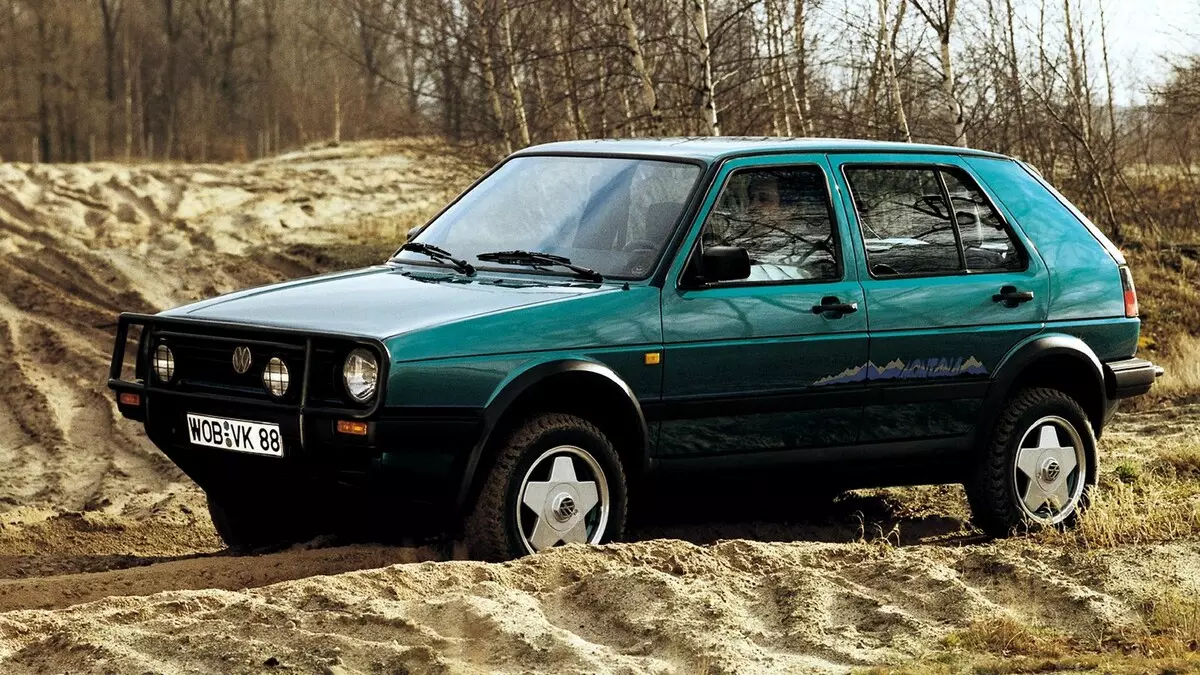 Dalam Foto: Volkswagen Golf Montana '1989