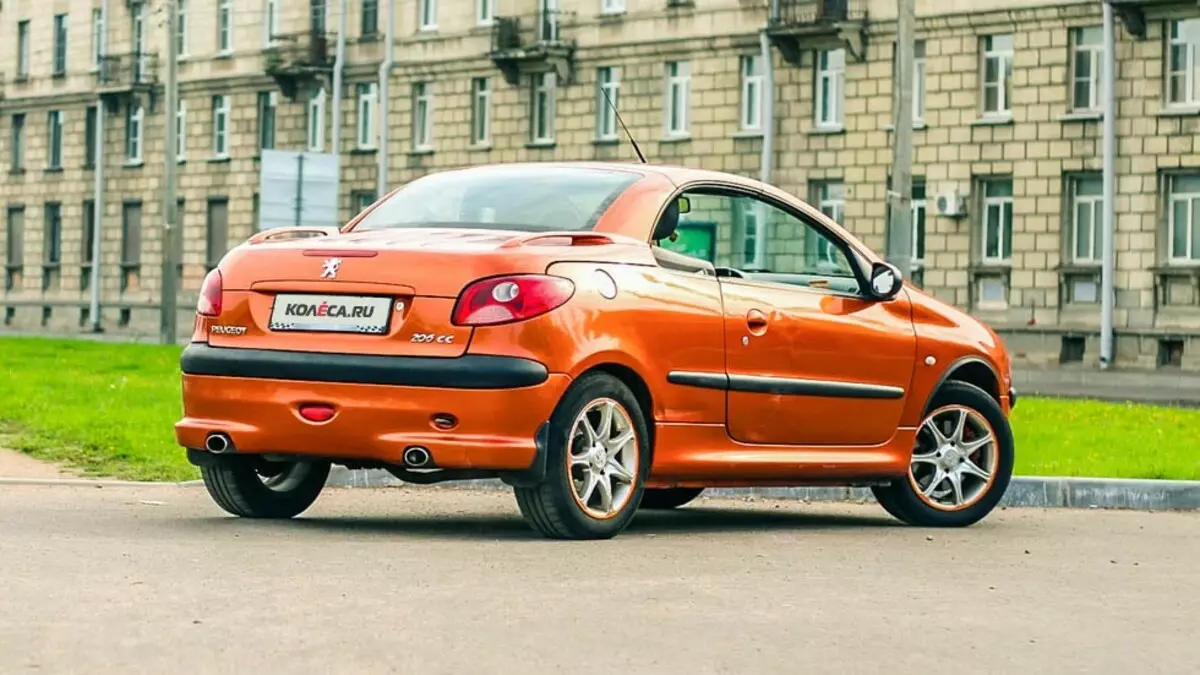 PEUGEOT 206 SS Orange Rear (3)