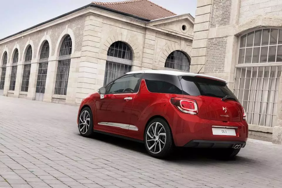 Restyled Citroen DS3.