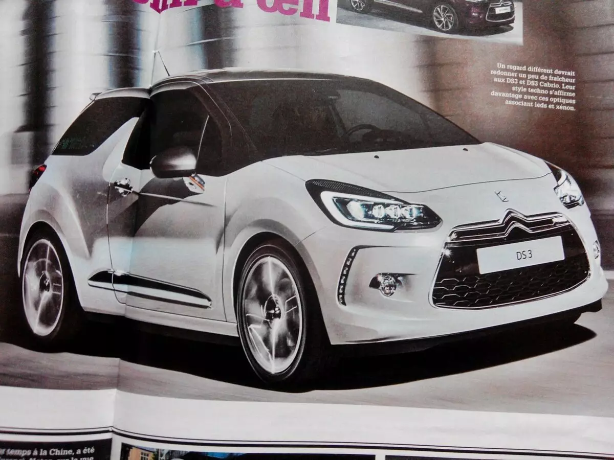 Updated Citroen DS3.