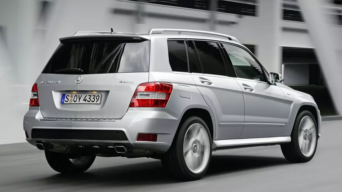 უკანა მხარეს Mercedes-Benz GLK