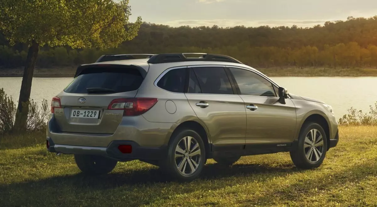 A Subaru, van parlar de la versió russa de l'Outback actualitzat 21790_9