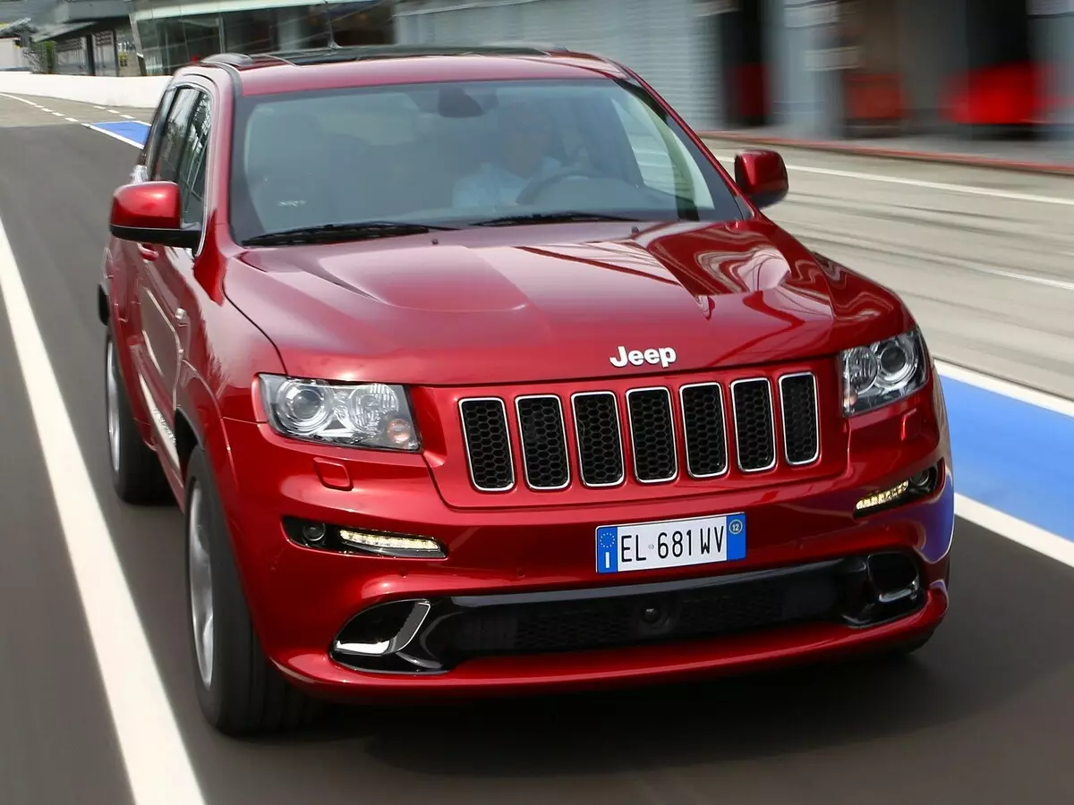 Jeep Grand Cherokee Srt8 дүйнө жүзү боюнча (WK2) '2012-13