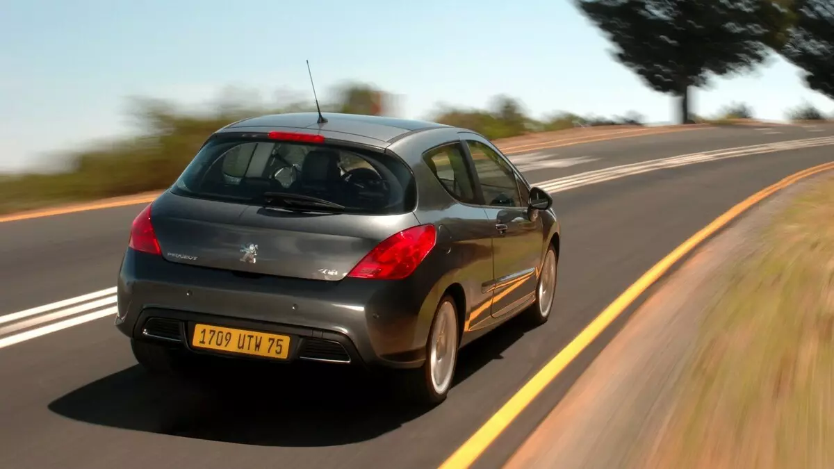 PEUGEOT 308 3-DOOR WORLDWIDE '2007-10