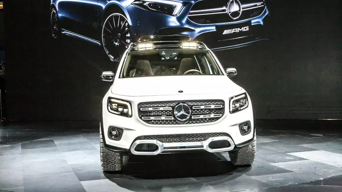 Сурре, көршілер, ... арзан? Жаңа Mercedes-Benz GLB: шолу және бейне 21916_2