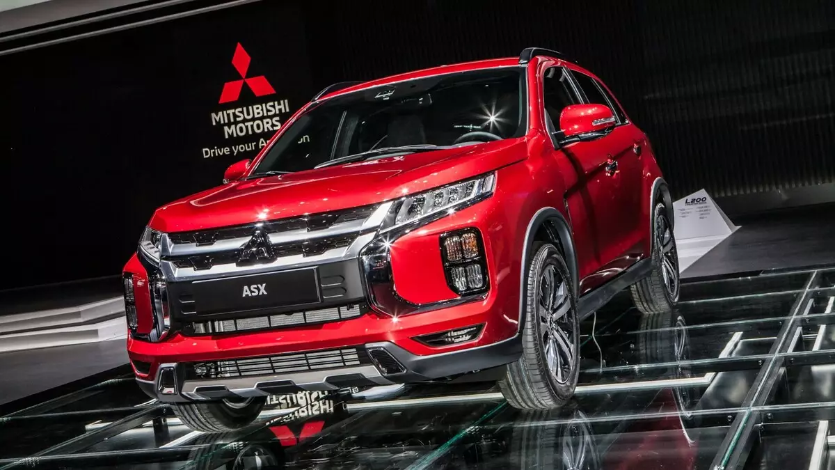 Geras kasykla: MITSUBISHI ASX vaizdo apžvalga ir vaizdo įrašai 21919_1