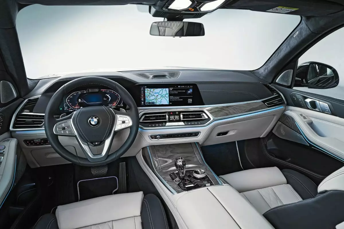 BMW x7 xdrive40i agbaye (G07) ​​'2019