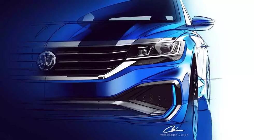 Volkswagen Passat-2020-да сақталды: MQB орнына және тек бір мотордың орнына ескі платформа 22274_1