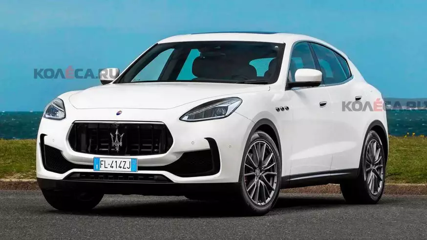 Crossover Maserati Greecale Бети табылды: Биринчи сүрөттөр 22277_2