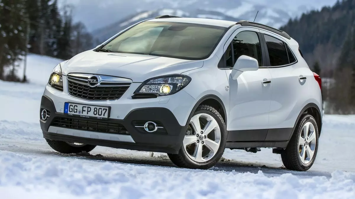 Сүрөттө: Opel mokka турбо 4 × 4 '2012-16