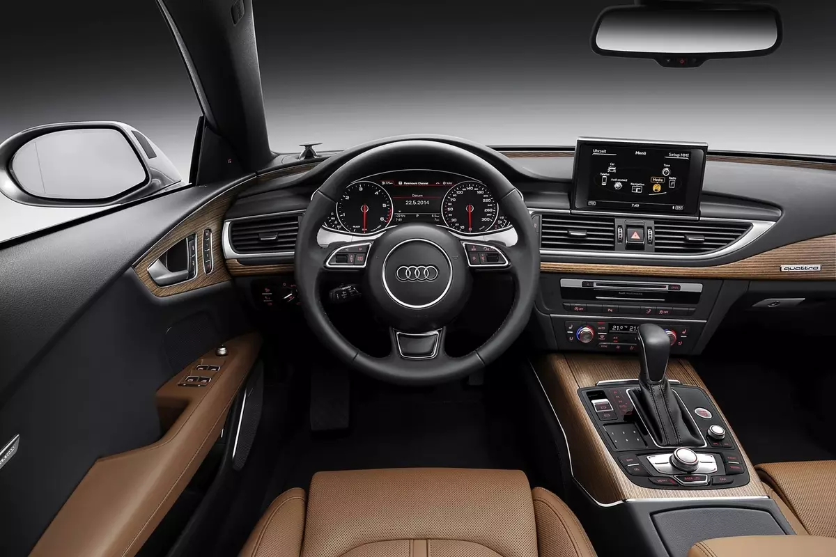 Audi A7 û pargîdan: Coupe çar-derî ya prestîj hilbijêrin 22350_4