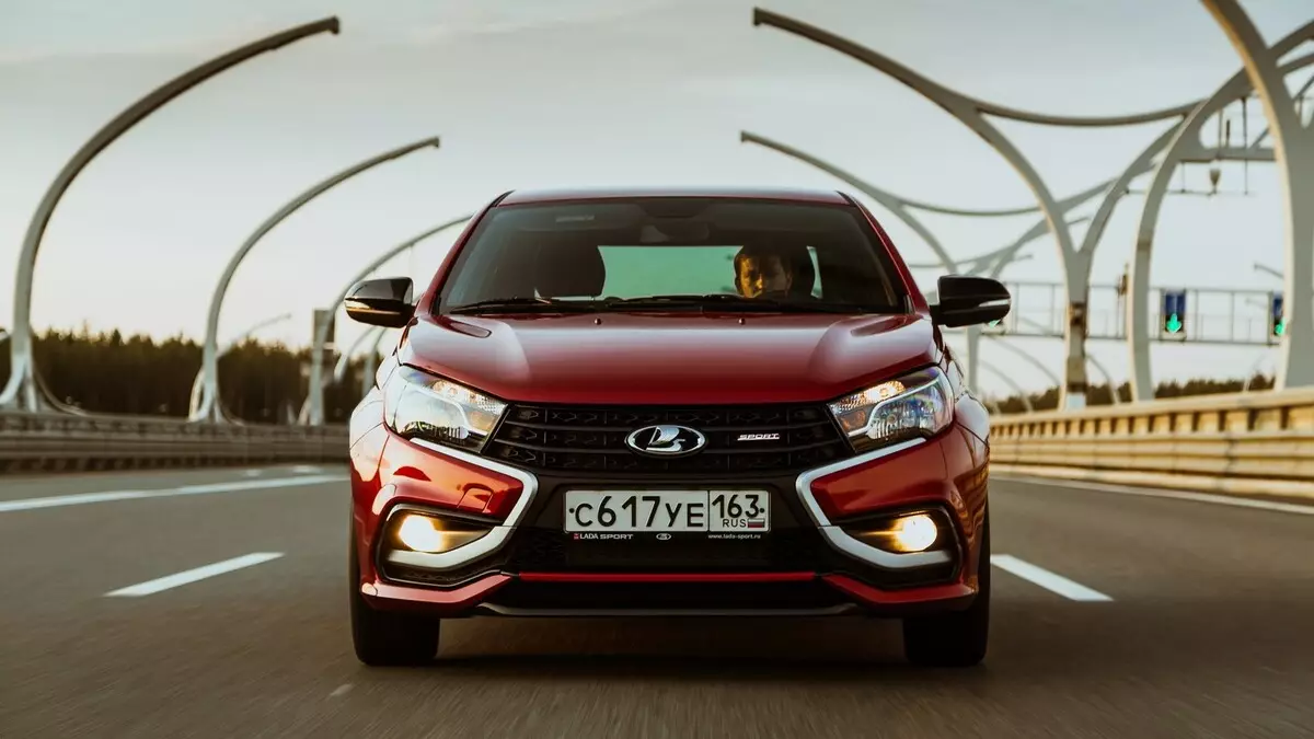 Lada_Vesta_Sport Red Front