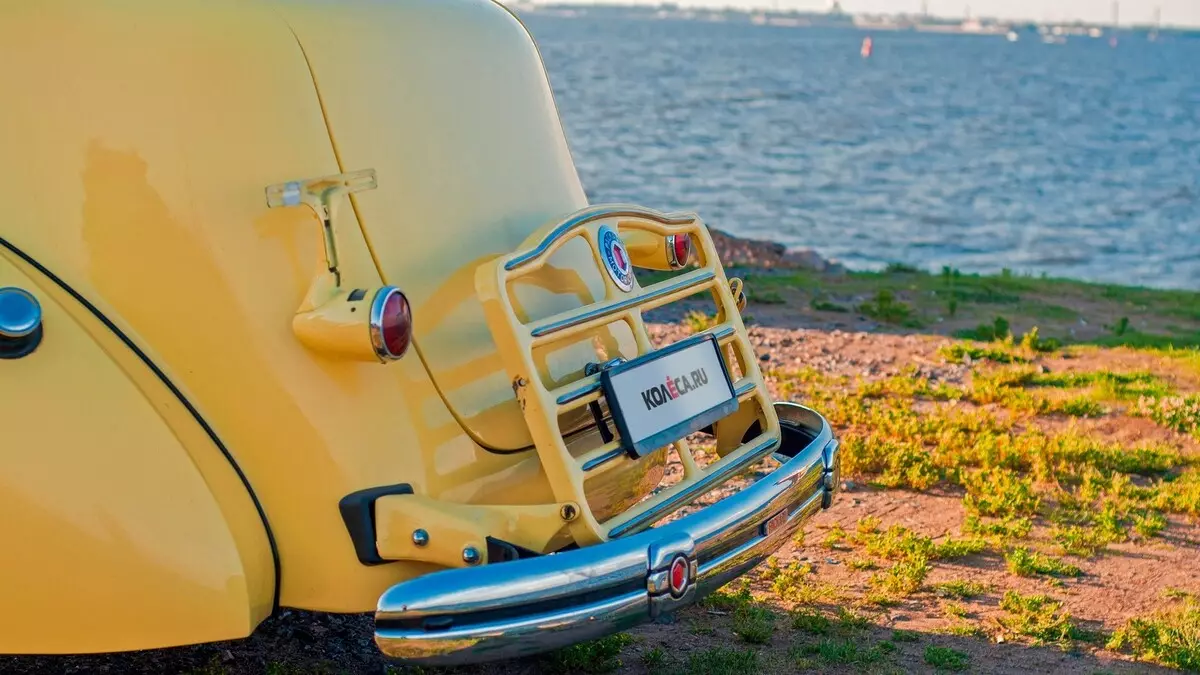 Packard astoņi 1937 aizmugurējais buferis