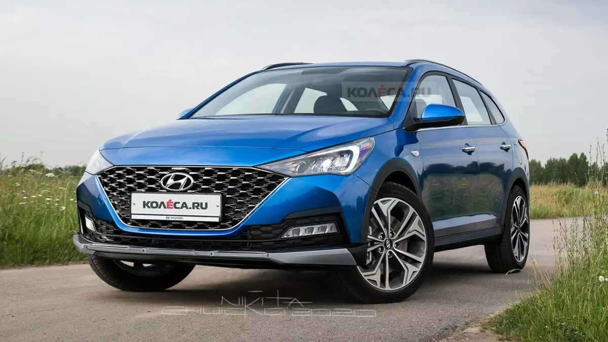 Universal Hyundai Solaris және оның кросс-нұсқасы 22449_1