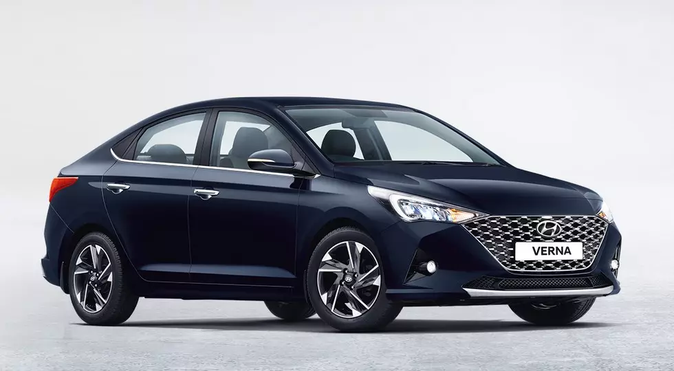 Մեկ այլ նոր Hyundai Solaris. Այժմ ոչ միայն «պրեմիում», այլեւ «սպորտ» -ը `տուրբո շարժիչով 22452_1