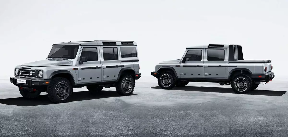 Kopijas - cīņa: Land Rover mēģinās protestēt ineos Grenadier dizainu 22467_2