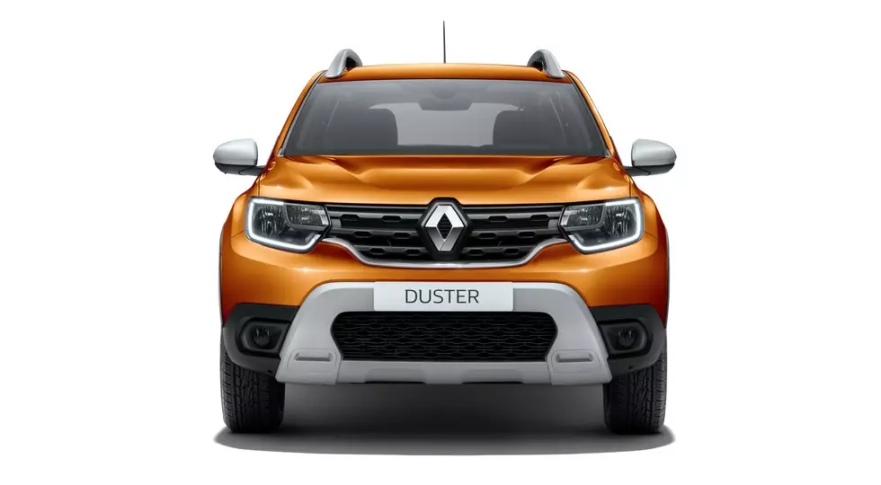 New Renault Duster ສໍາລັບຣັດເຊຍເບິ່ງຄືວ່າຢູ່ໃນຮູບ: Crossover ຊ້ໍາອີກລຸ້ນ 22504_1