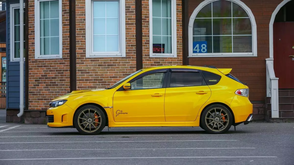 Subaru Impreza III Avèk Kilometraj: Kò a literalman fant sou Couture a, men elektrisite a plezi 22542_1