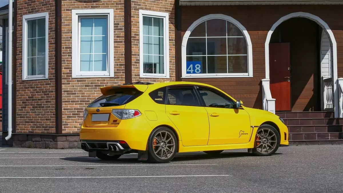 Subaru Impreza III med körsträcka: Kroppen spricker bokstavligen på sömmen, men elektrikeren behagar 22542_4