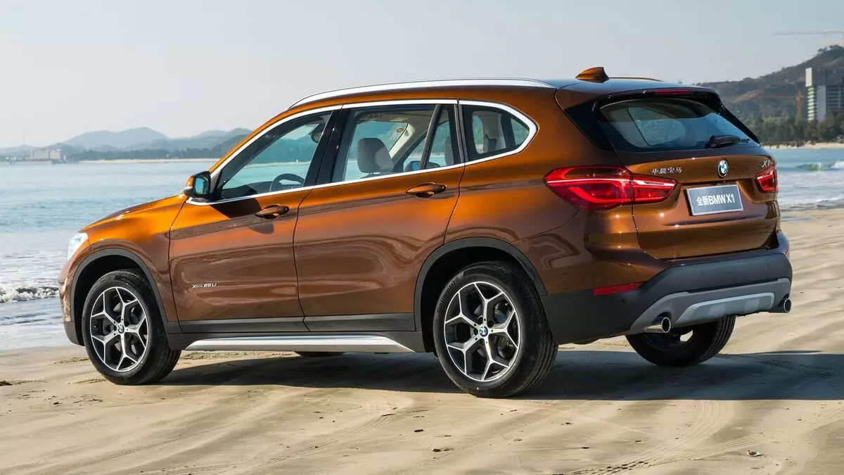 The Chinese love is more authentic: even the BMW X1 crossover stretched for them.
