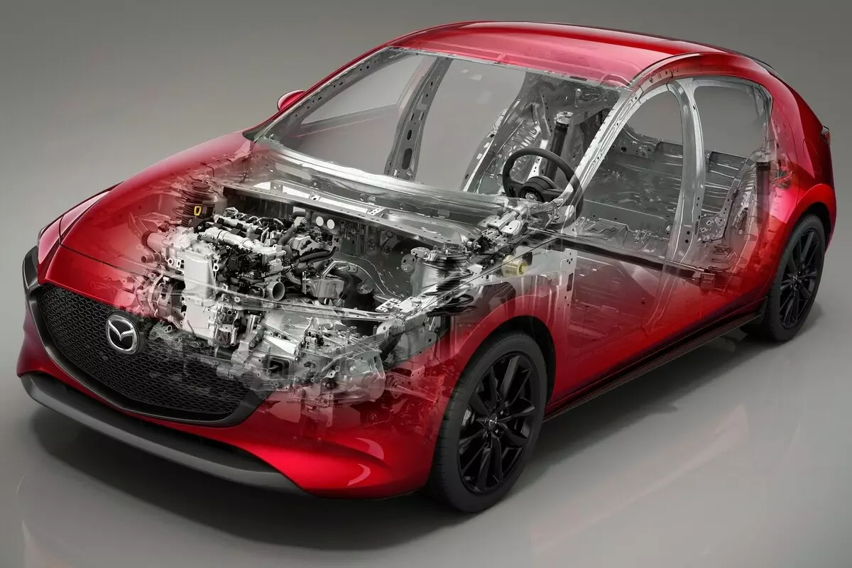 Neue Mazda 3: Vereinfachtes Suspensions- und Allradantrieb in Form der Option 22806_3