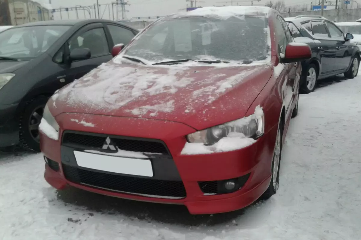 Mitsubishi Lancer X.