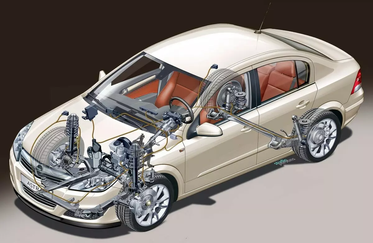 Opel Astra Sedan (H) '2007-14