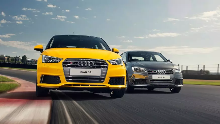 ในภาพ: Audi S1 ​​Sportback ของรุ่นล่าสุด