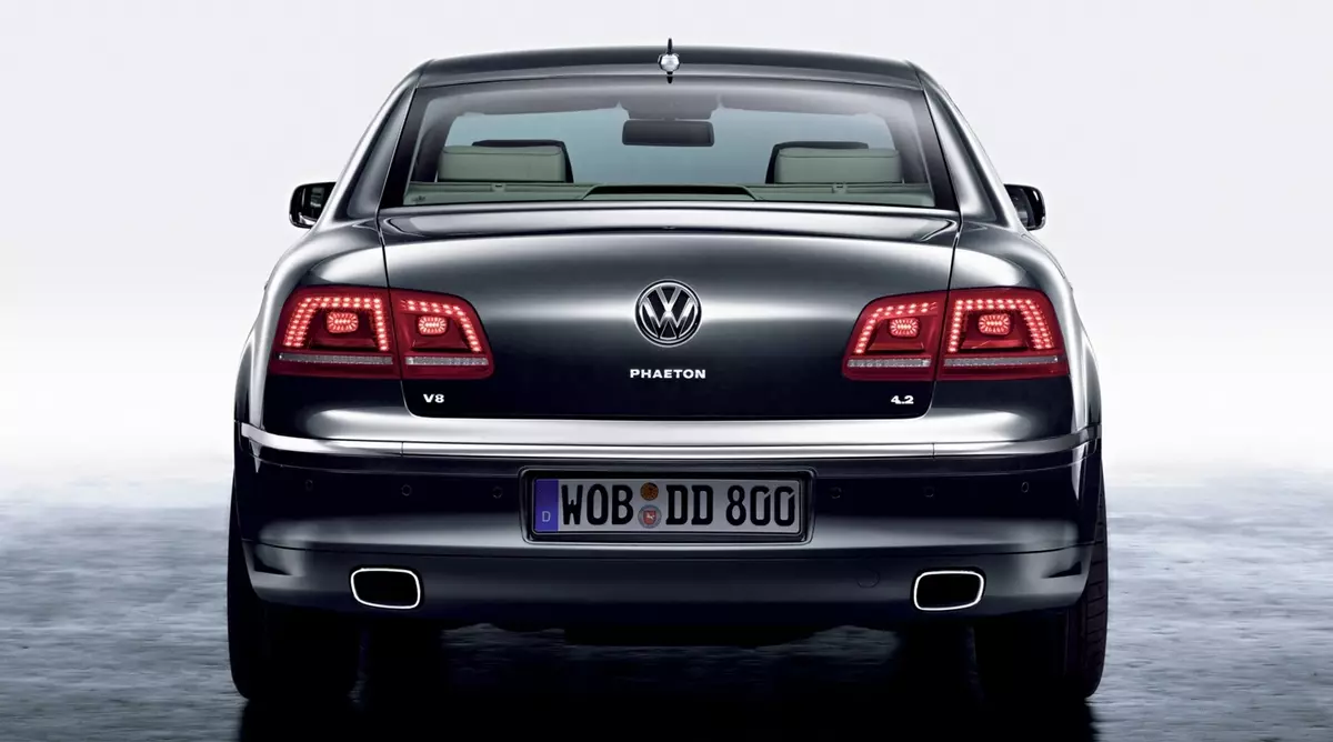Volkswagen, Sedan Phaeton'un ölüm tarihini aradı. 22986_4