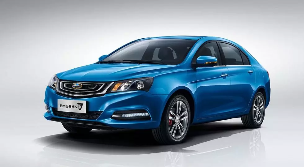 Opgedateer Geely Emgrand 7, weergawe vir Rusland